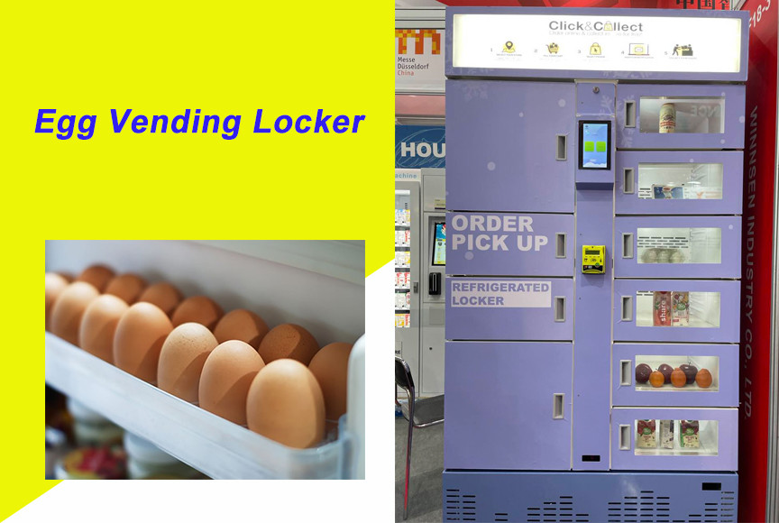 New Refrigerated Vending Locker which can Sell Eggs!
