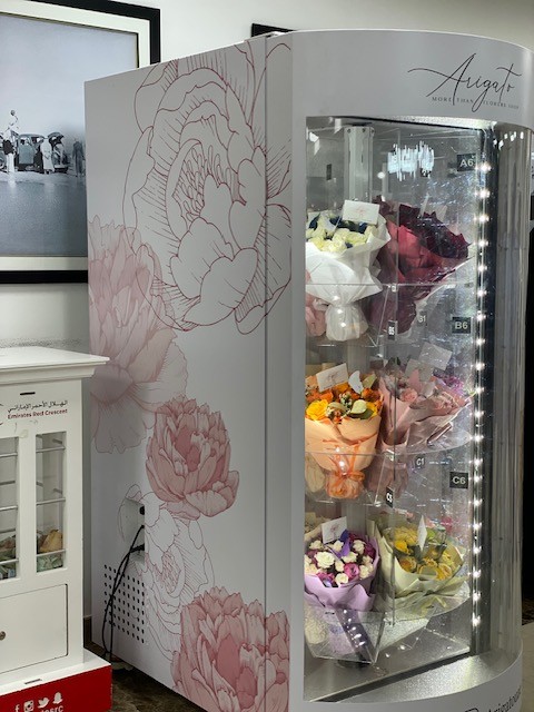 Flower Vending Machine to UAE