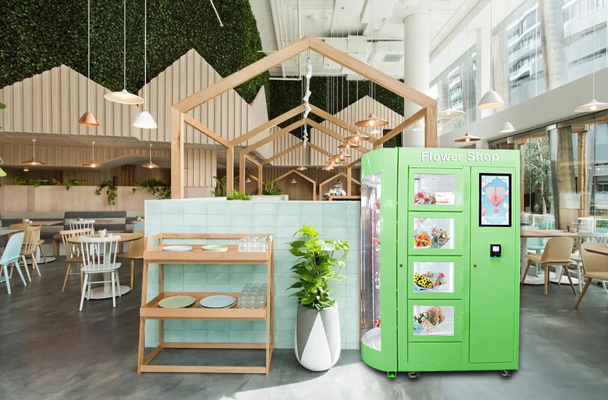 Innovative Choice: Flower Vending Machine Adding Romance to Your Life