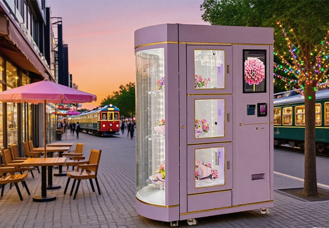 Winnsen Smart Flower Vending Machine Redefining 24 7 Floral Accessibility