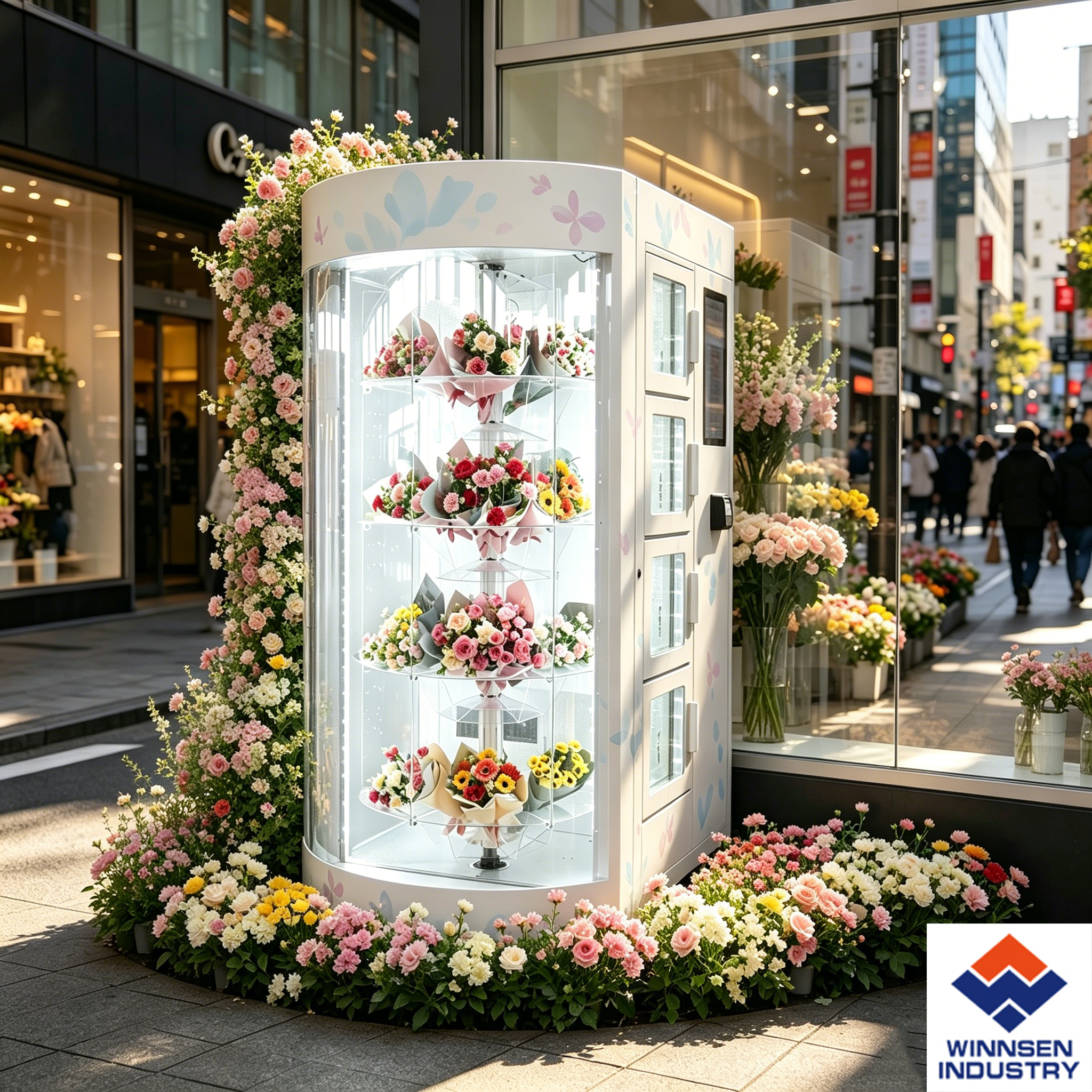 Best Flower Vending Machine for Shopping Mall