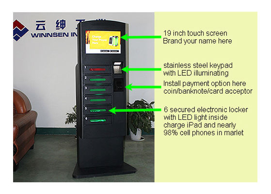 Coin Operated Mobile Phone Charging Machines Public Charging Stations ...