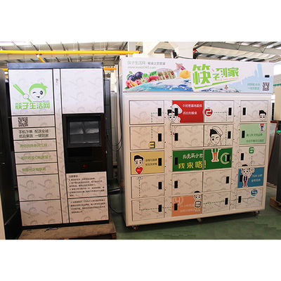 Smart Fresh Food Refrigerated Cooling Locker Intelligent Parcel ...