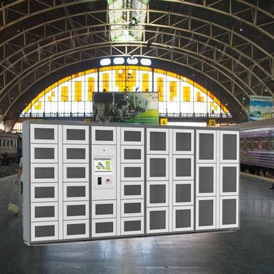 Fully Automatic Industrial Vending Lockers Machine with 15" LCD Touch ...