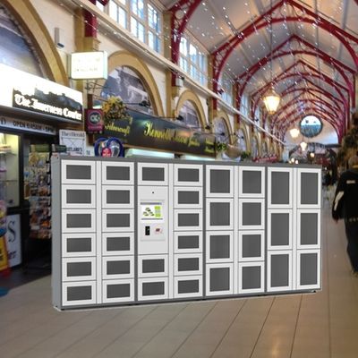 Smart Gas cylinder vending and exchange locker with Big Screen and Wifi