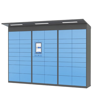 Smart 36 Cabinet Smart Electronic Locker / Intelligent Parcel Delivery ...