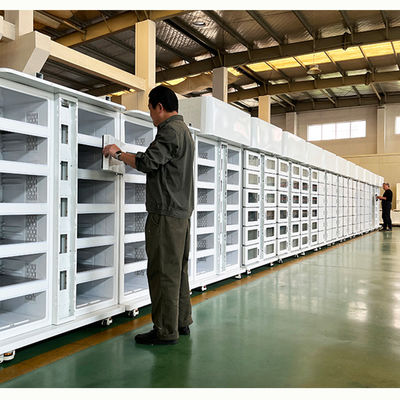 Smart Intelligent Steel Refrigerated Lockers Food Delivery Electronic ...