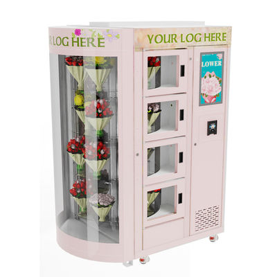 24 Hours Fresh Flower Vending Machine Convenient Solutions With Cooling ...