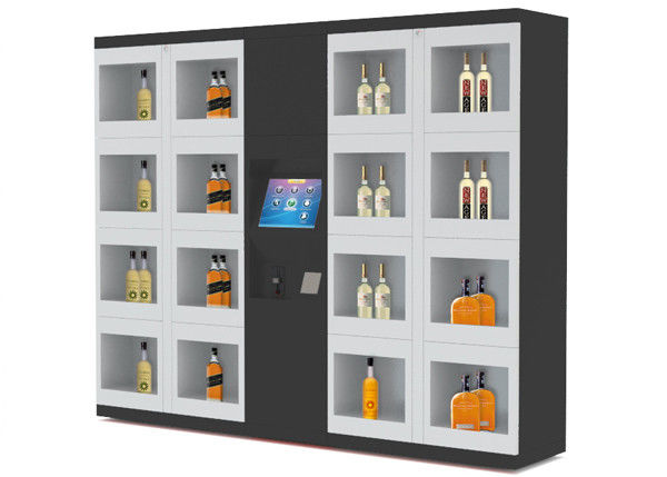 Fully Automatic Industrial Vending Lockers Machine with 15" LCD Touch ...
