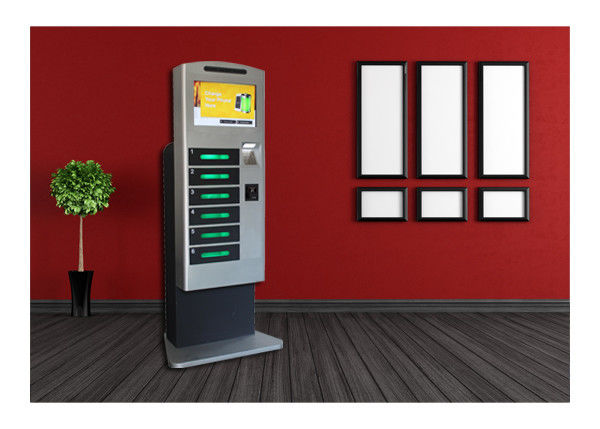 Coin Operated Mobile Phone Charging Station , Cell Phone Chager Lockers ...