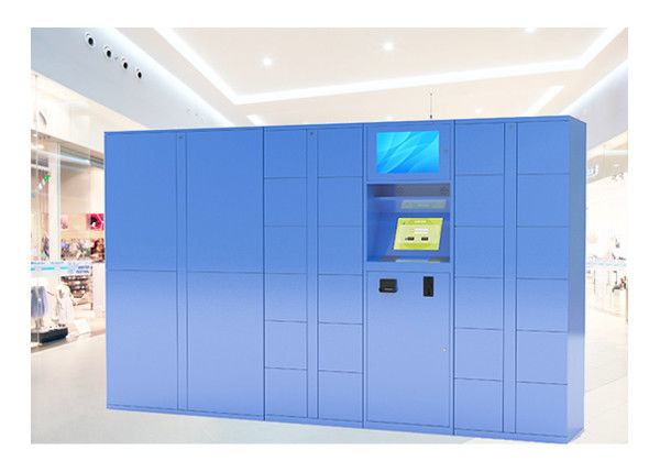 Keyless Network Smart Storage Parcel Delivery Lockers Coin Bill Card ...