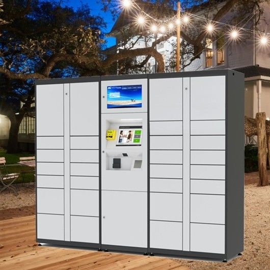 Intelligent Parcel Delivery Lockers , Parcel Register Locker And ...