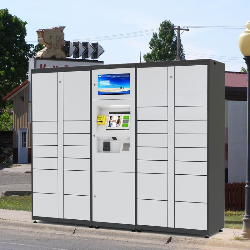 Intelligent Parcel Delivery Lockers , Parcel Register Locker And ...