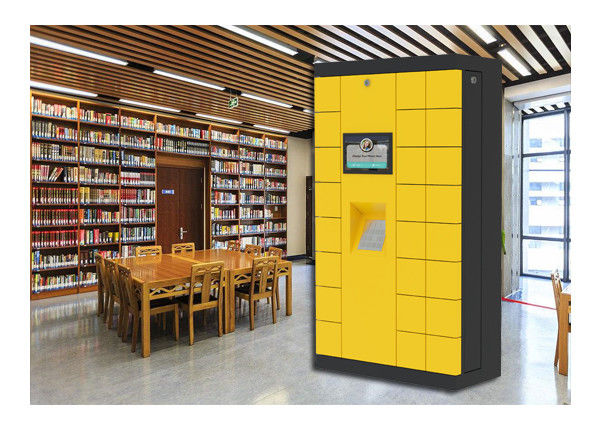 Library Smart Cabinet Luggage Lockers , Digital Safe Locker For Rental ...