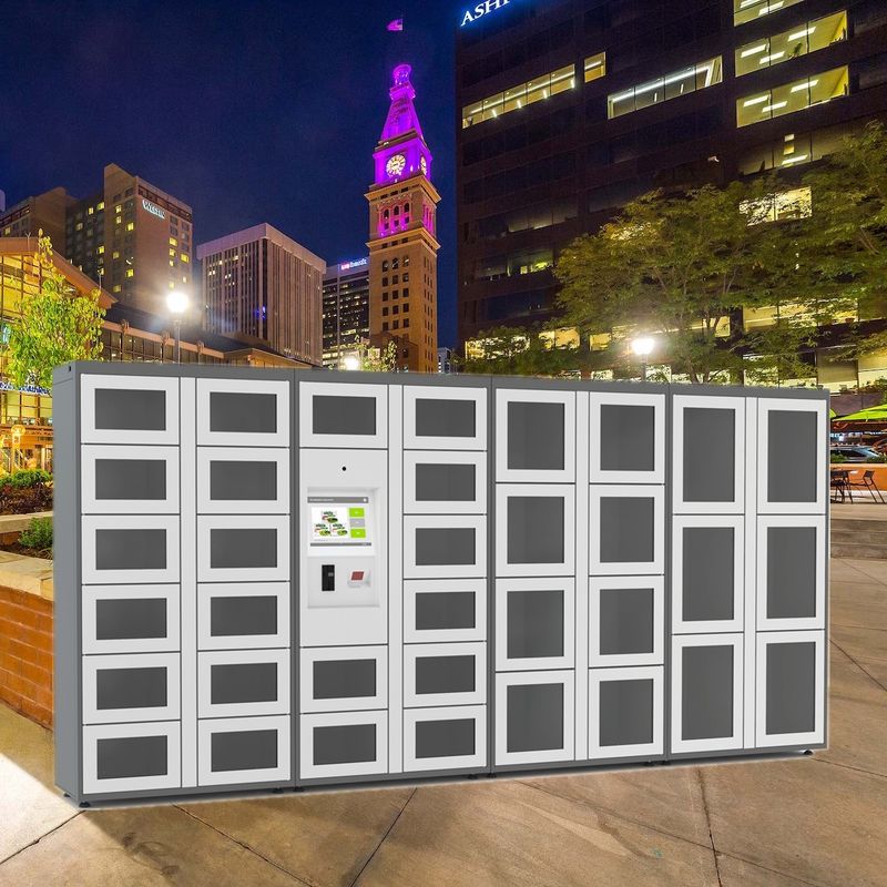 Indoors Vending Lockers For Vegetable / Fresh Fruit / Egg / Glass ...