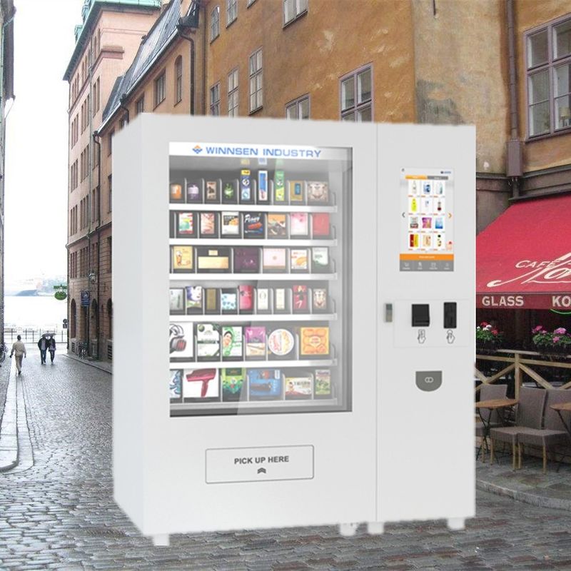 Custom Coin Operated Snack And Drink Vending Machines For Beverage ...