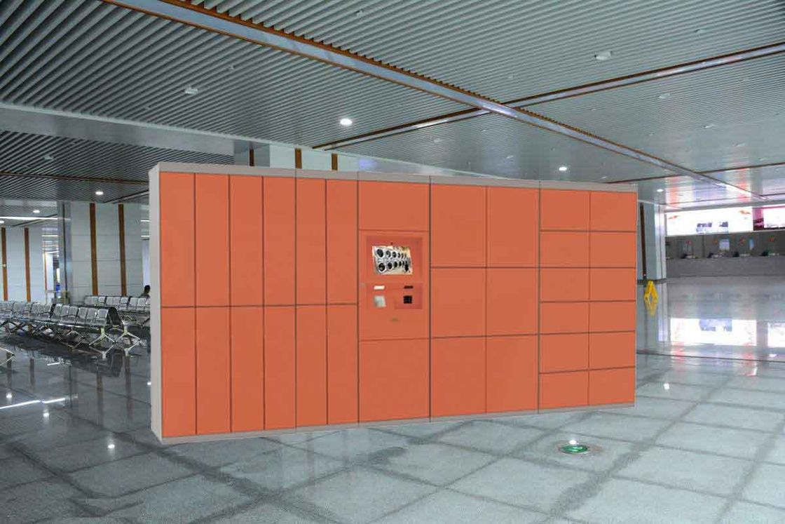 Safe Electronic Laundry Locker / Smart Software Control Rental Dry ...