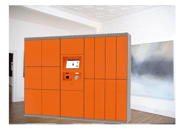 Anti Theft Remote Bag Airport Storage Locker Kiosk For Commercial Luggage