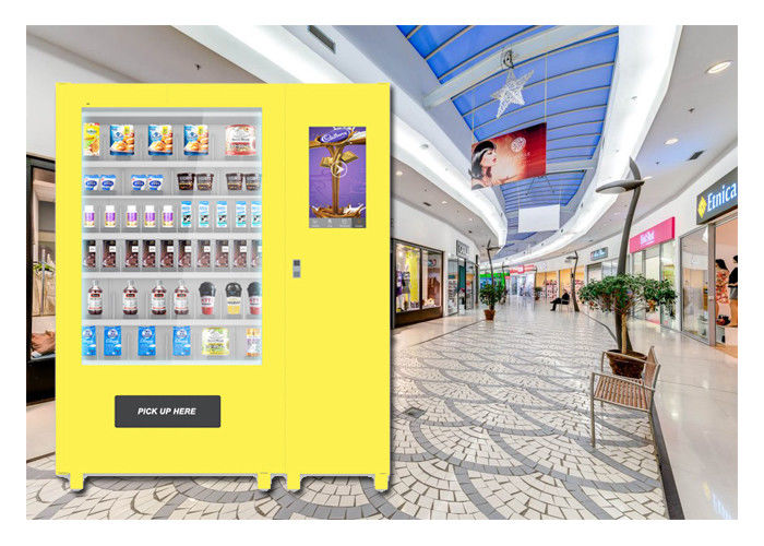 Park Supermarket Food Vending Machine Customize Biscuits Snack Vending ...