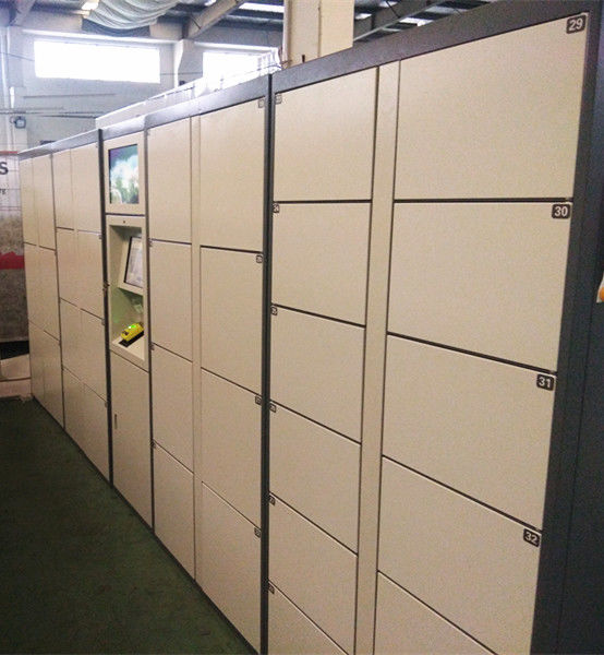 Outdoor Logistics Post Parcel Delivery Electronic Locker For Bus Station