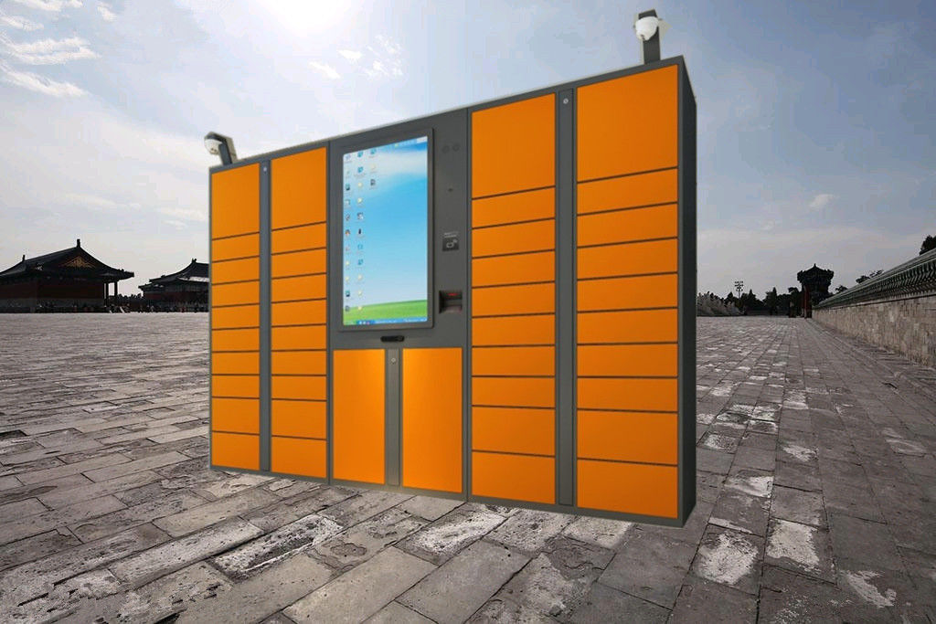 36 Intelligent Indoor Parcel Delivery Lockers , Electronic Express Locker