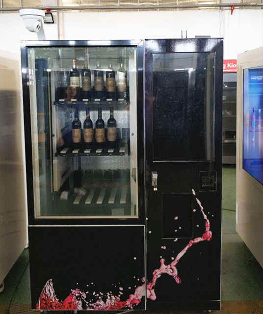 ODM / OEM Wine Champagne Bubbly Alcohol vending Machine with Basket for ...