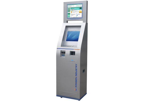 Touch Screen Credit Card Payment Interactive Information Kiosk for Bank ...