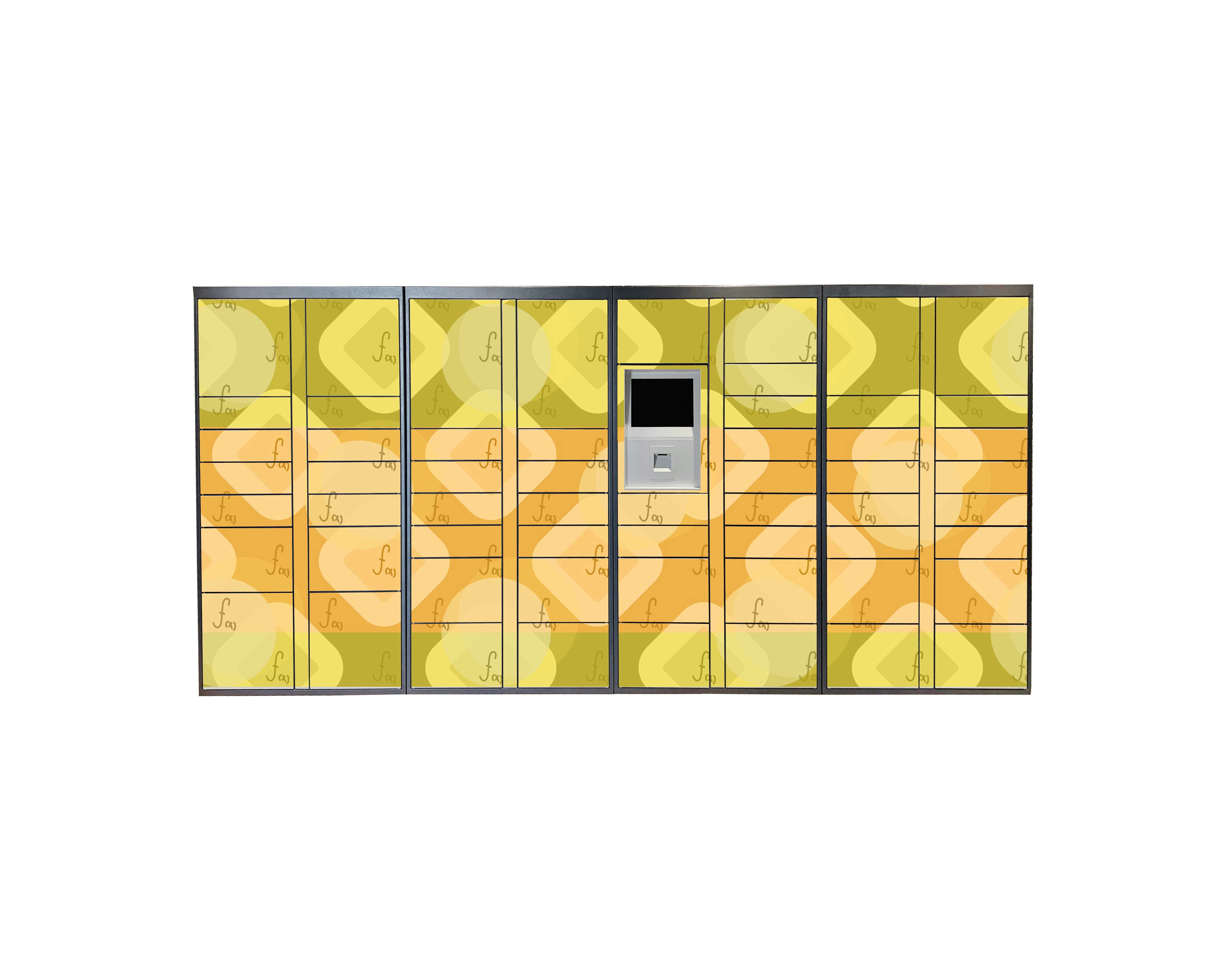 Self pick hot sell electronic parcel locker remote control security ...