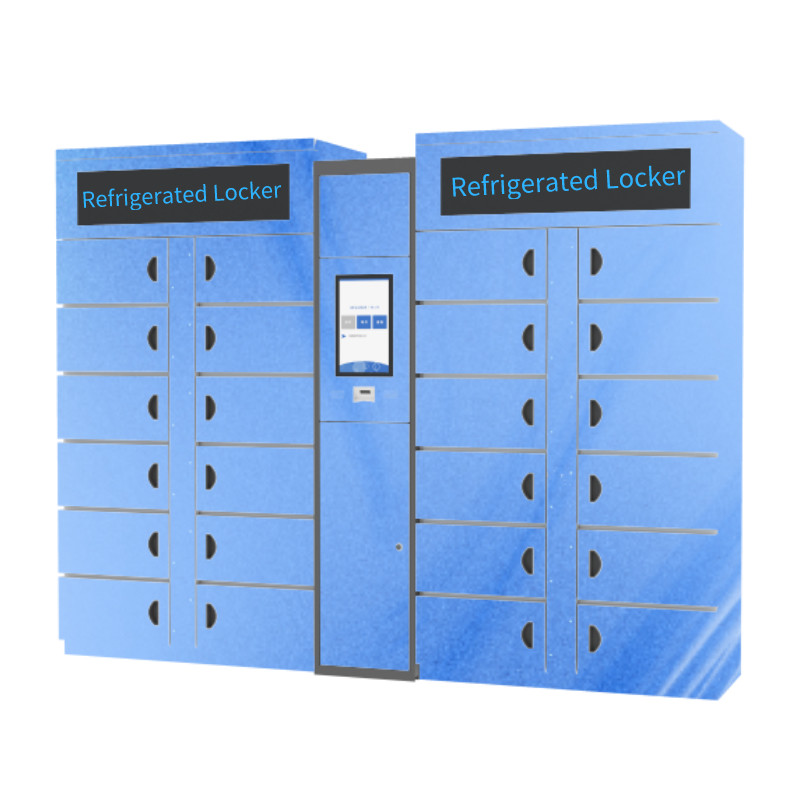 Smart Frozen Refrigerated Automated Locker Touch Screen Service Eggs ...