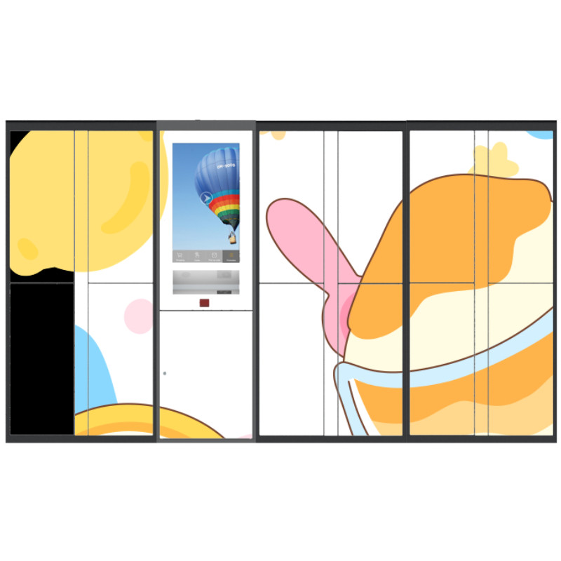 Outdoor Smart Laundry Locker With Blue Tooth Automatic Intelligent ...