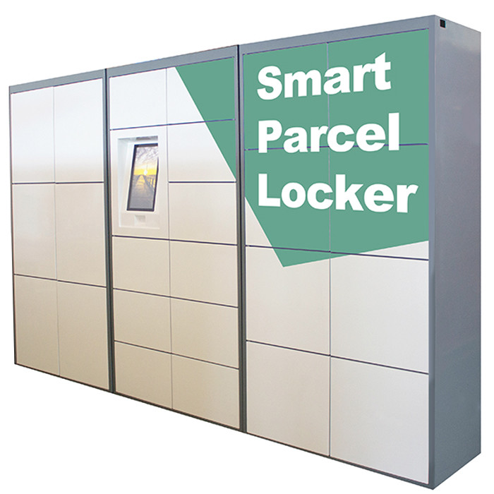 High Security Pickup Smart Parcel Delivery Locker 7/24 Working Self ...