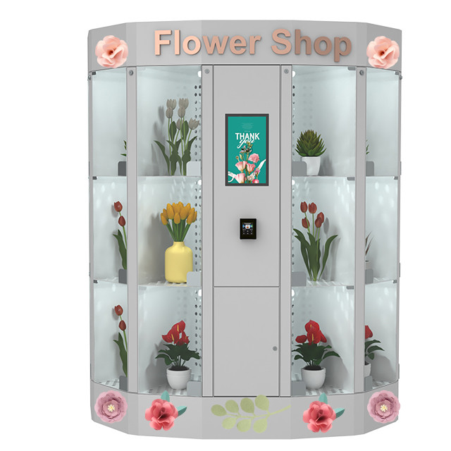 Customized Flora Vending Machine Flowers Band Vending Flower Machine ...