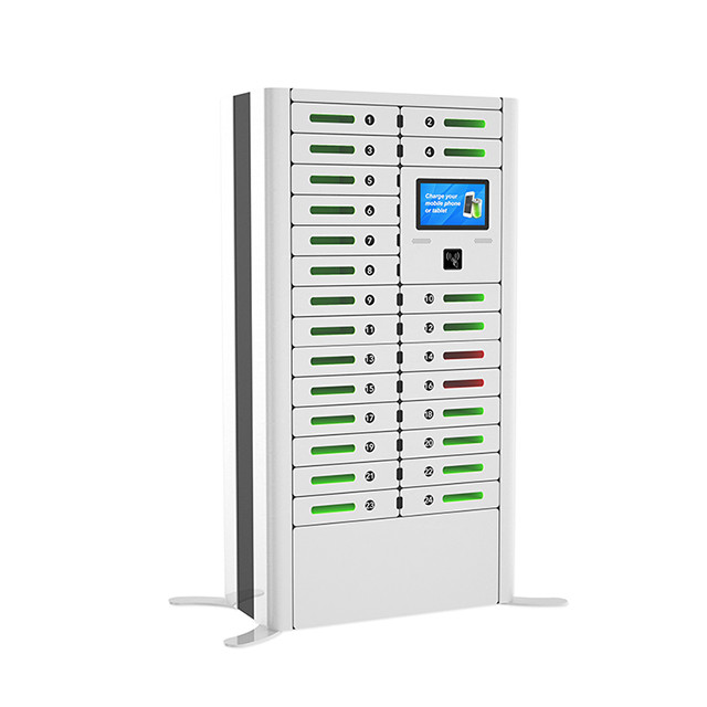 Coin Operated Mobile Cell Phone Charging Station With Digital Lockers ...