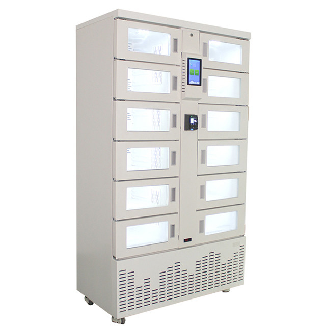 24 Hours Smart Refrigerated Parcel Locker Fast Food Delivery Supermarket