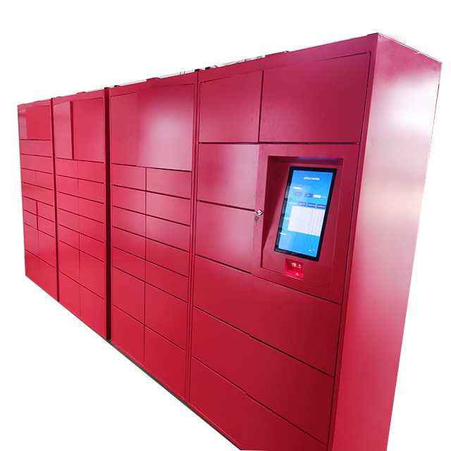 Password Postal Smart Parcel Delivery Locker For E-Commerce 15.6 Inch ...