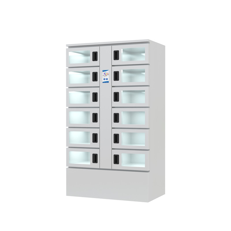 Cooling Locker Vending Machine Vegetables Frozen Yogurt With Credit ...