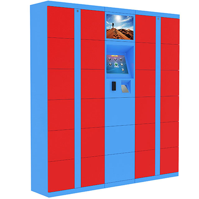 Outdoor Parcel Delivery Locker PIN QR Code For Residential Area Cold ...