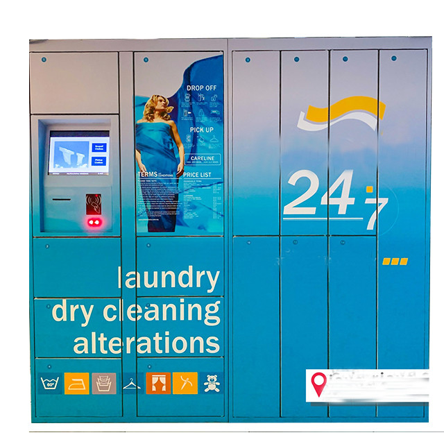 Electronic Smart Laundry Locker System For Gym Delivery Dry Cleaning ...