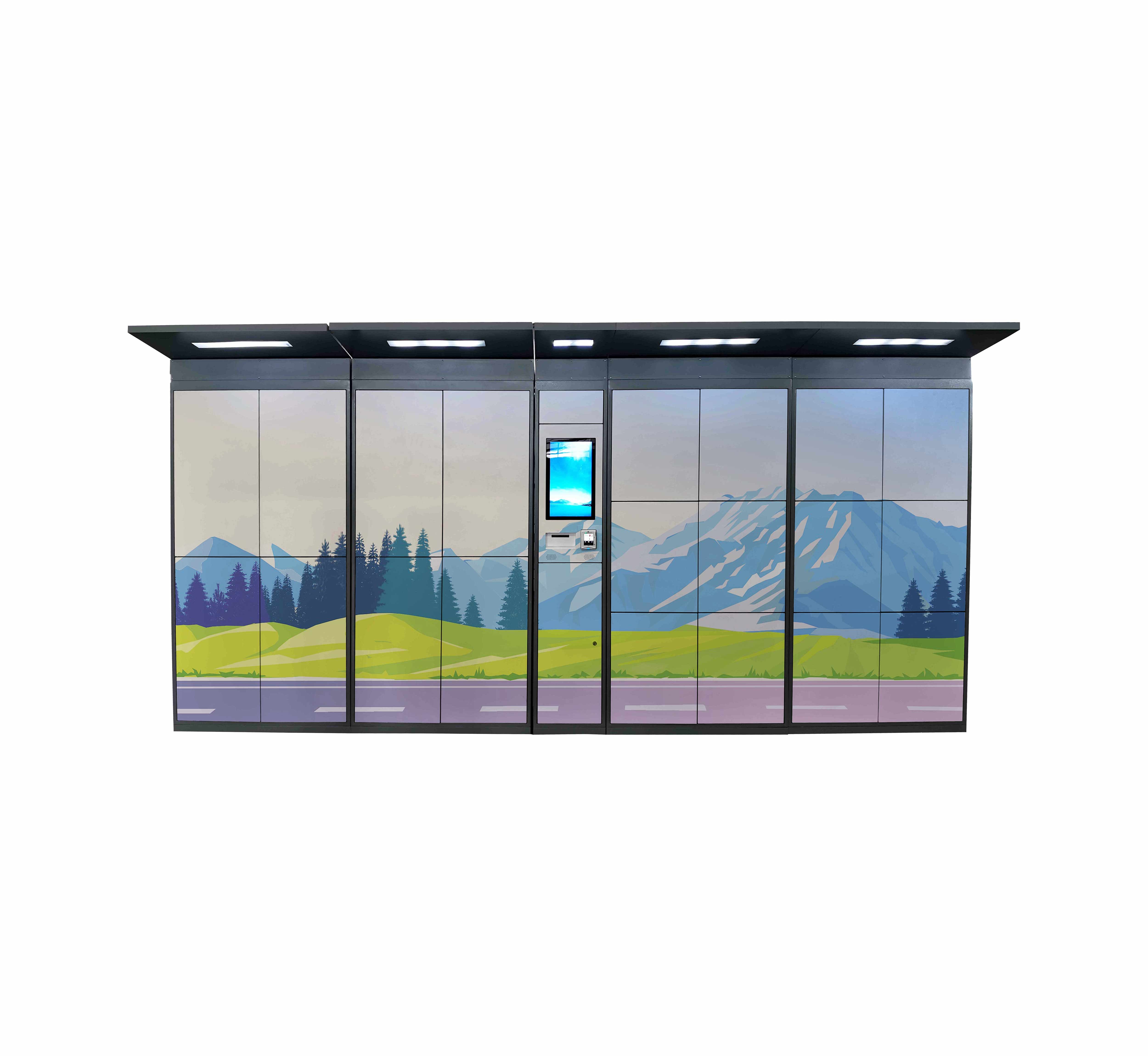 Sturdy Steel Package Delivery Lockers With High Security Features