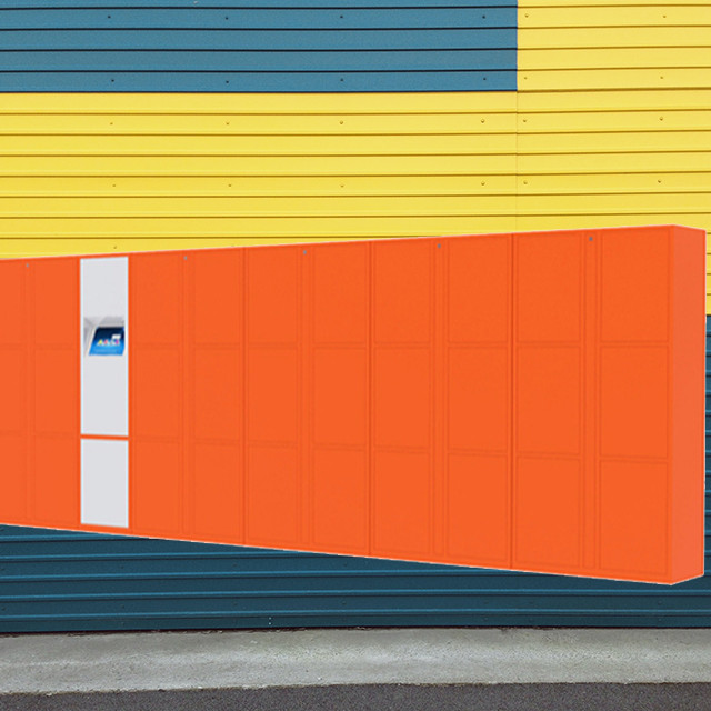 Safe Outdoor Parcel Locker Automatic For School With Cloud Manage ...