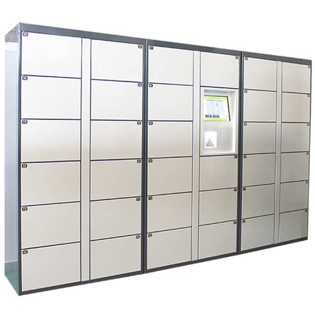 Steel Smart Parcel Delivery Locker Intelligent Indoor Logistic ...