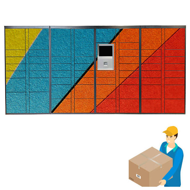 Electric Customizable Parcel Delivery Lockers With Remote Platform And ...