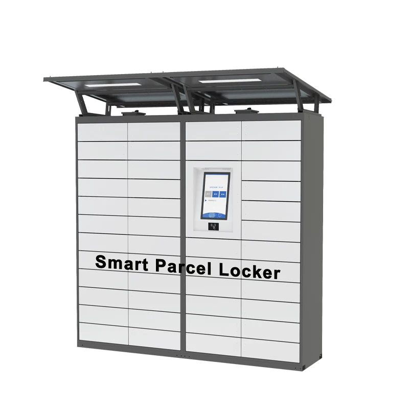 Multi-Compartments Parcel Delivery Box With Secure Drop Lockers Control ...