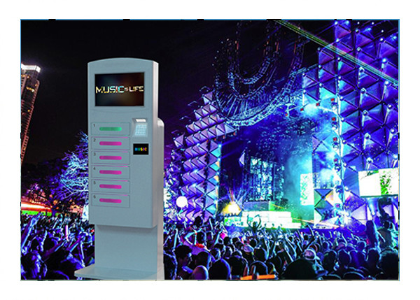 Remote Control Cell Phone Charging Stations Vending Machines With USB ...