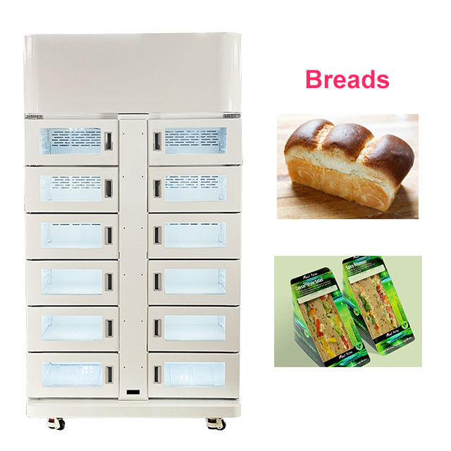 Bread Vending Machine Custom Locker Refrigerated With Smart System And ...