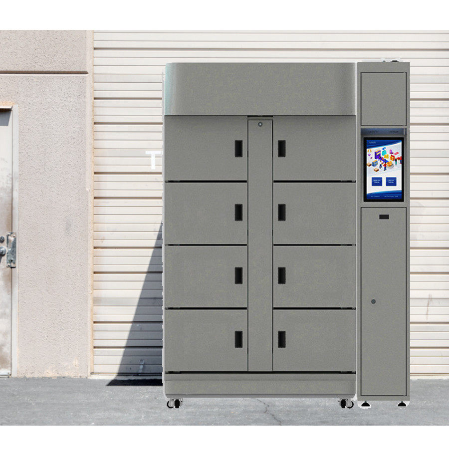 24 Hours Self Service Smart Refrigerated Locker With Touch Screen ...