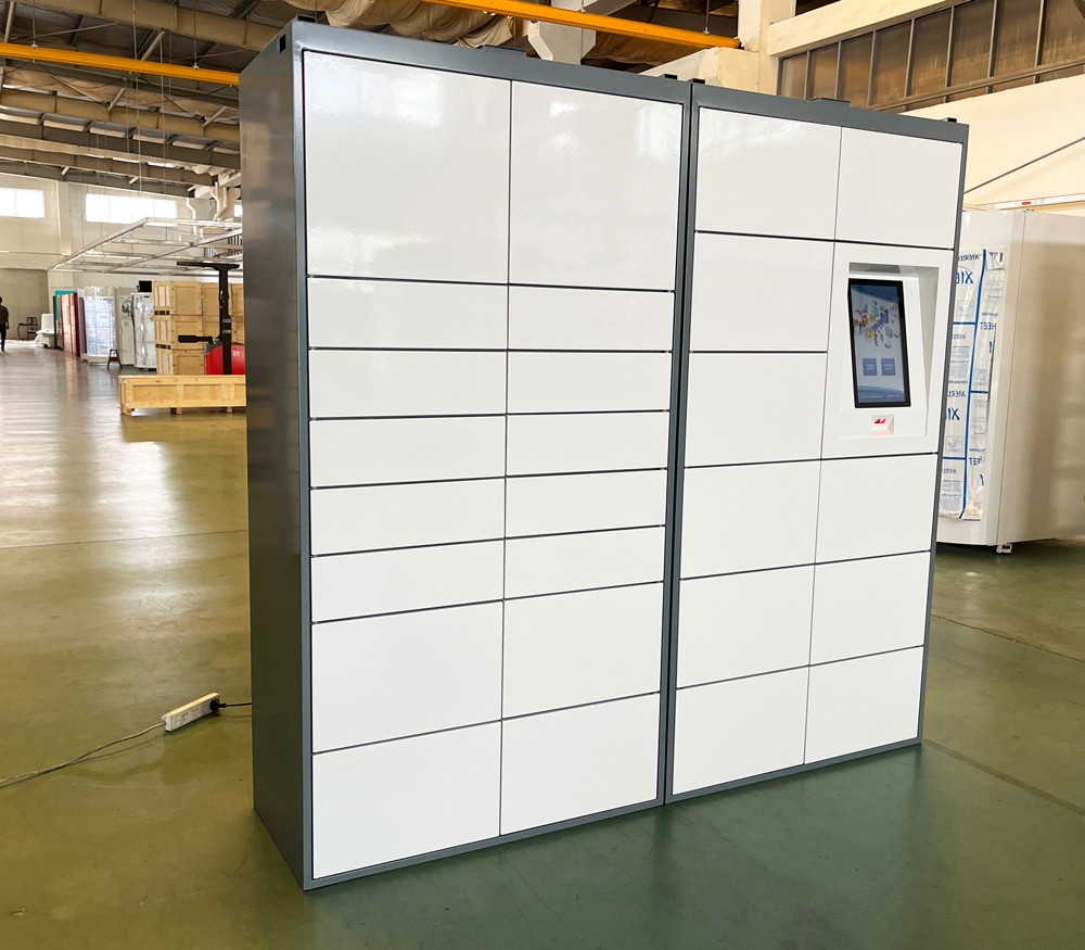 Smart User Friendly Advanced Parcel Delivery Locker With Barcode Scanner