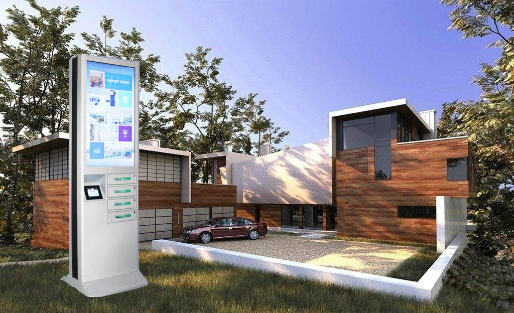 Wifi Cell Phone Charging Stations , High Resolution Screen Lockable ...