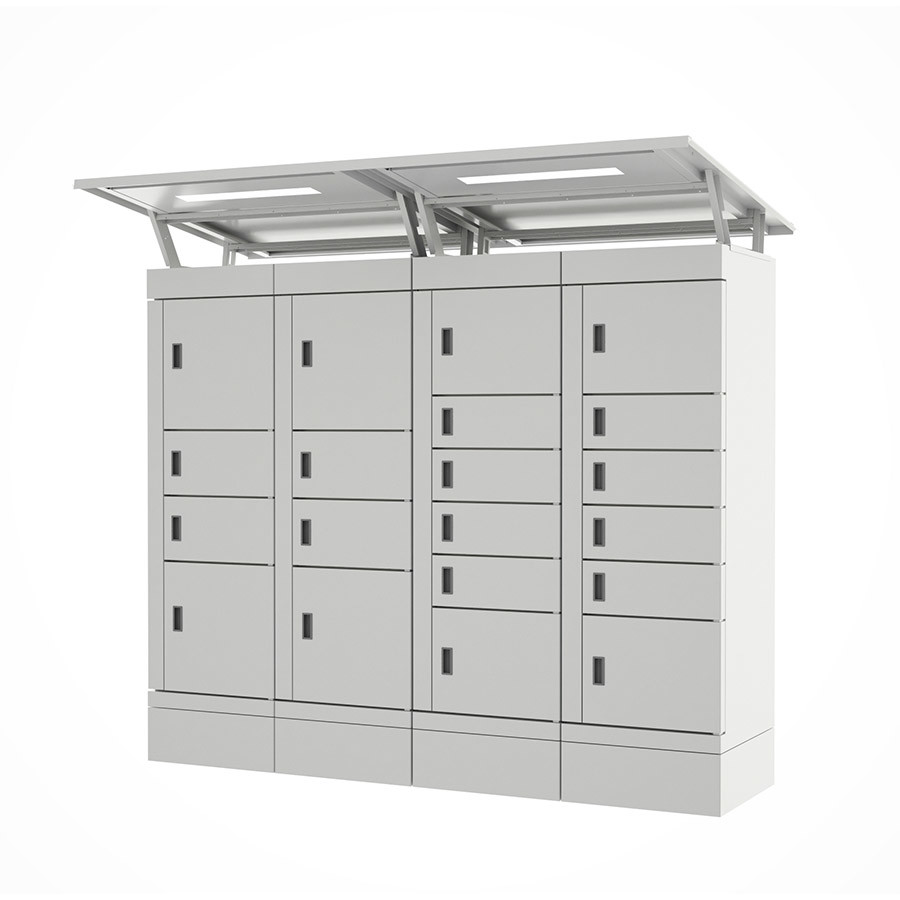 Remote-Controlled Energy Saving Cooling Locker Fresh Vending Machines ...