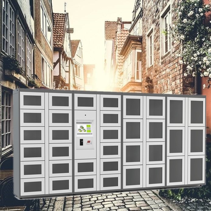 24/7 Intelligent Remote Control Electronic Vending Lockers High ...